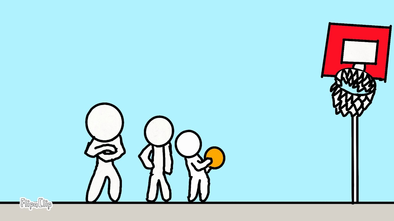 My first animation basketball - YouTube
