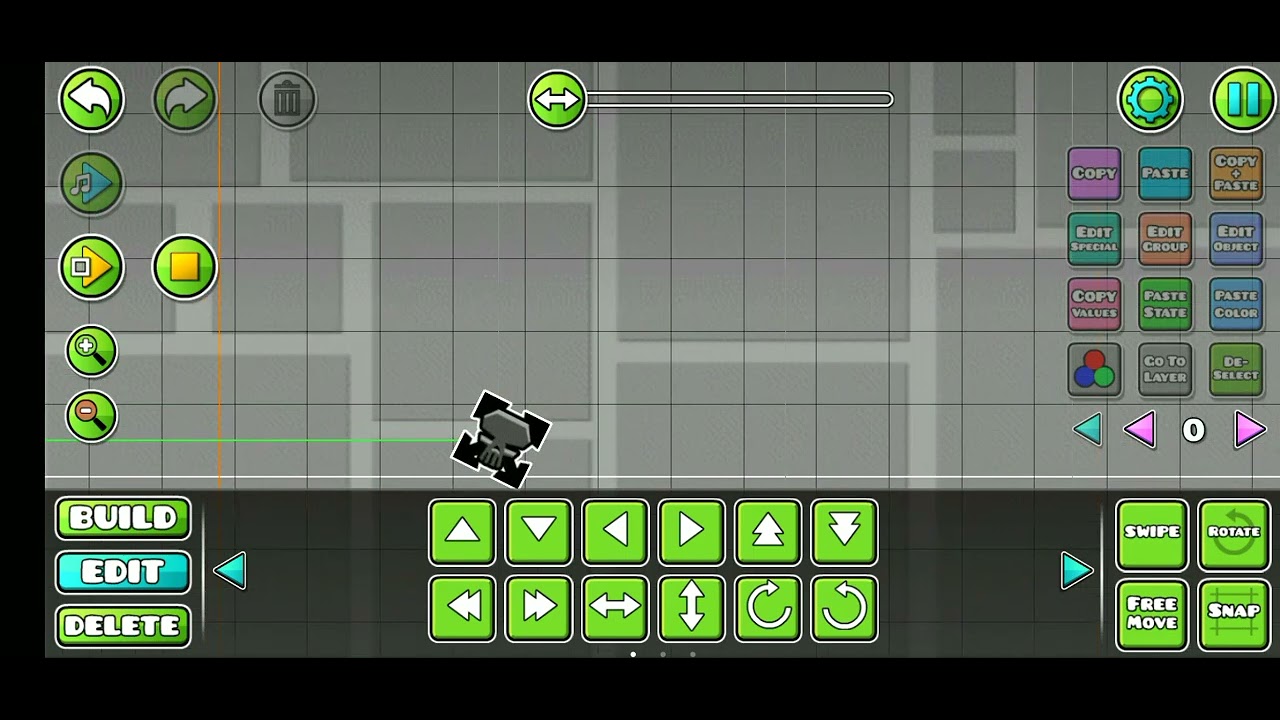 Geometry dash physics - YouTube