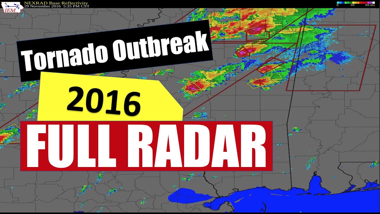5 Year Anniversary | Dixie Alley Tornado Outbreak | 28-30 November 2016 ...