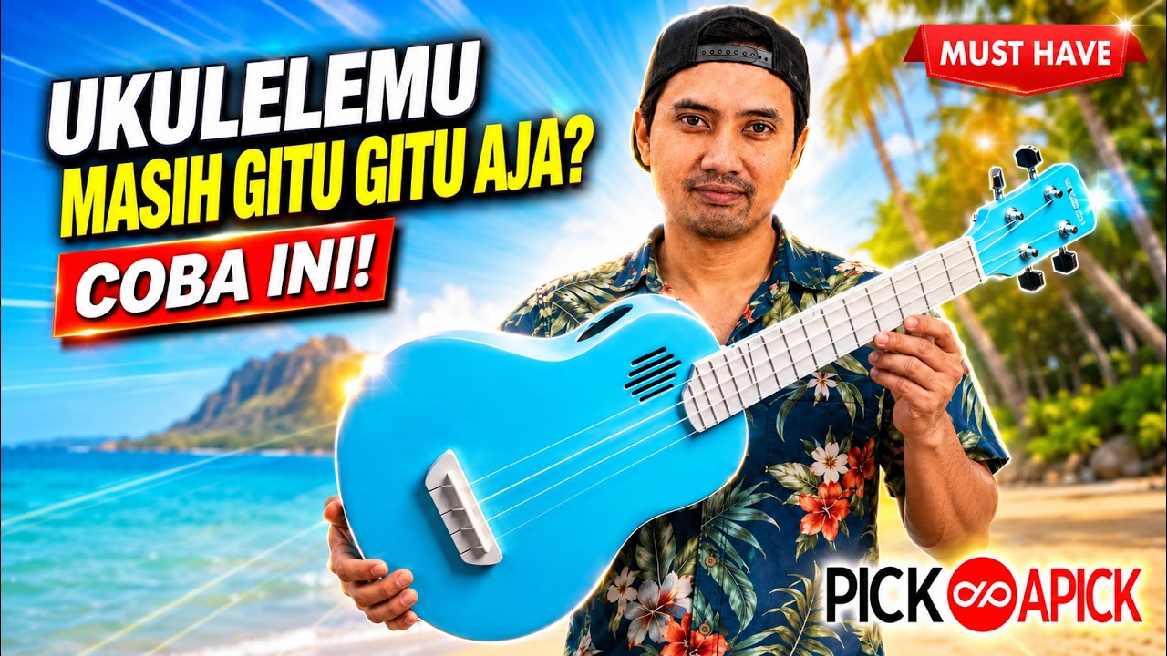 Unboxing Review Ukulele Soprano Pickapick UC21 - YouTube