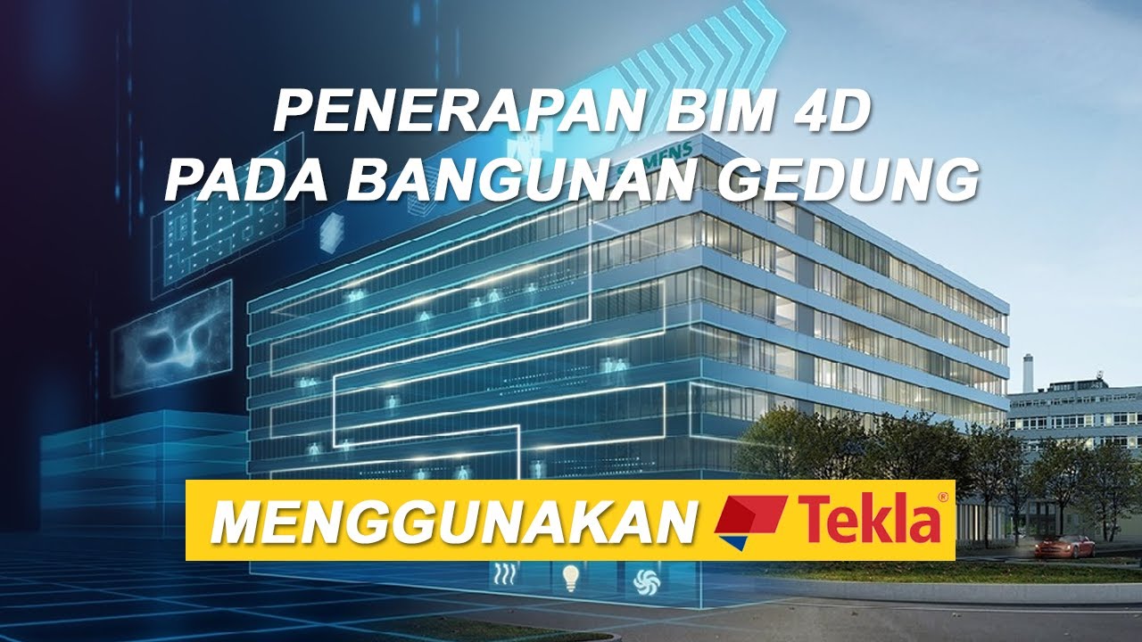PENERAPAN BIM 4D PADA BANGUNAN GEDUNG MENGGUNAKAN SOFTWARE TEKLA ...
