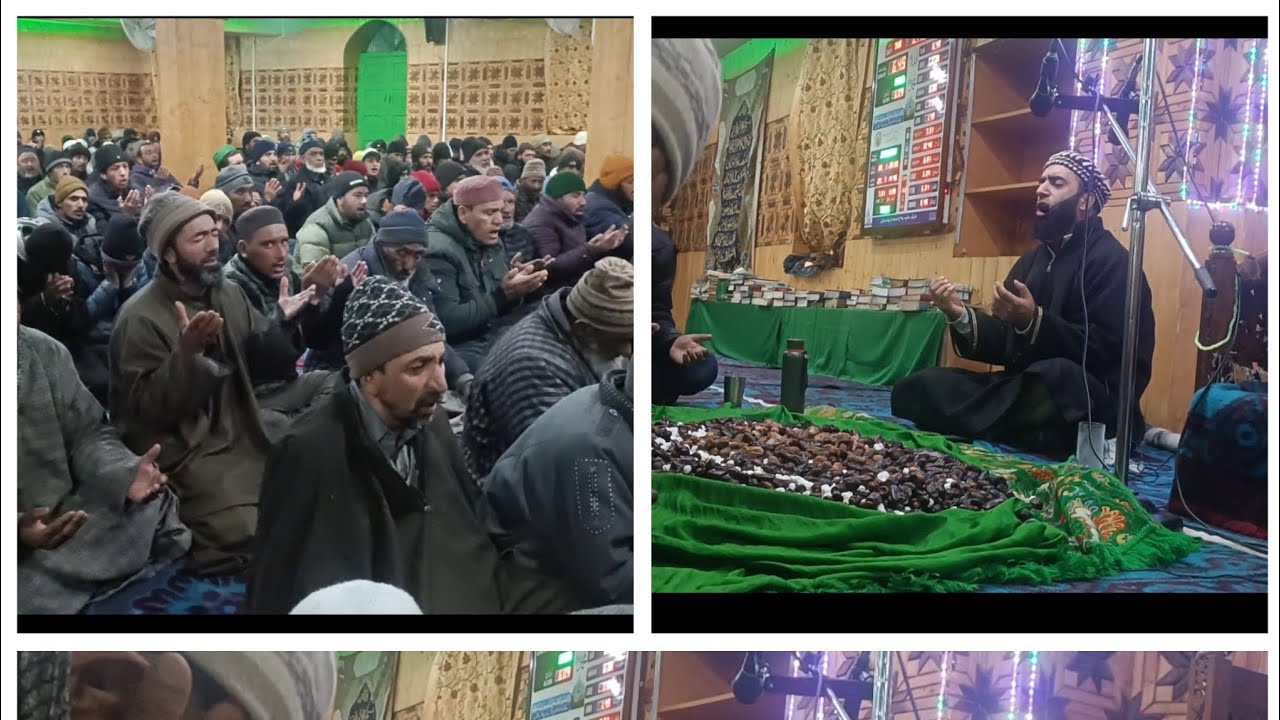 Shab-e-mehraj at Gosiya Masjid Shareef Drass - YouTube