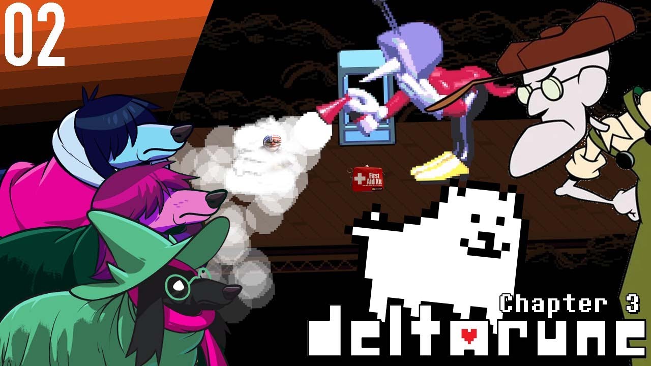 MarioInATopHat: DELTARUNE Chapter 3 (Tricky Tony's Terrible Treachery ...
