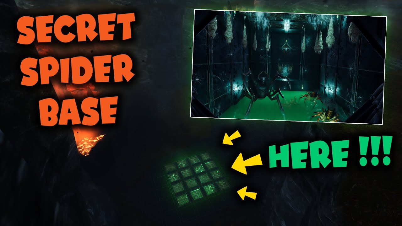 Secret Spider Base | CONAN EXILES - YouTube
