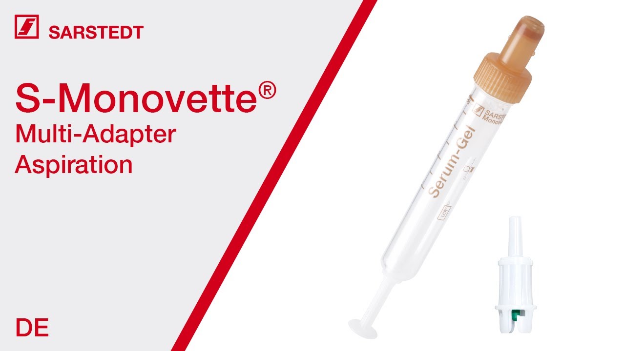 Blutentnahme an Venenverweilkanüle: Aspiration mit S-Monovette® und ...