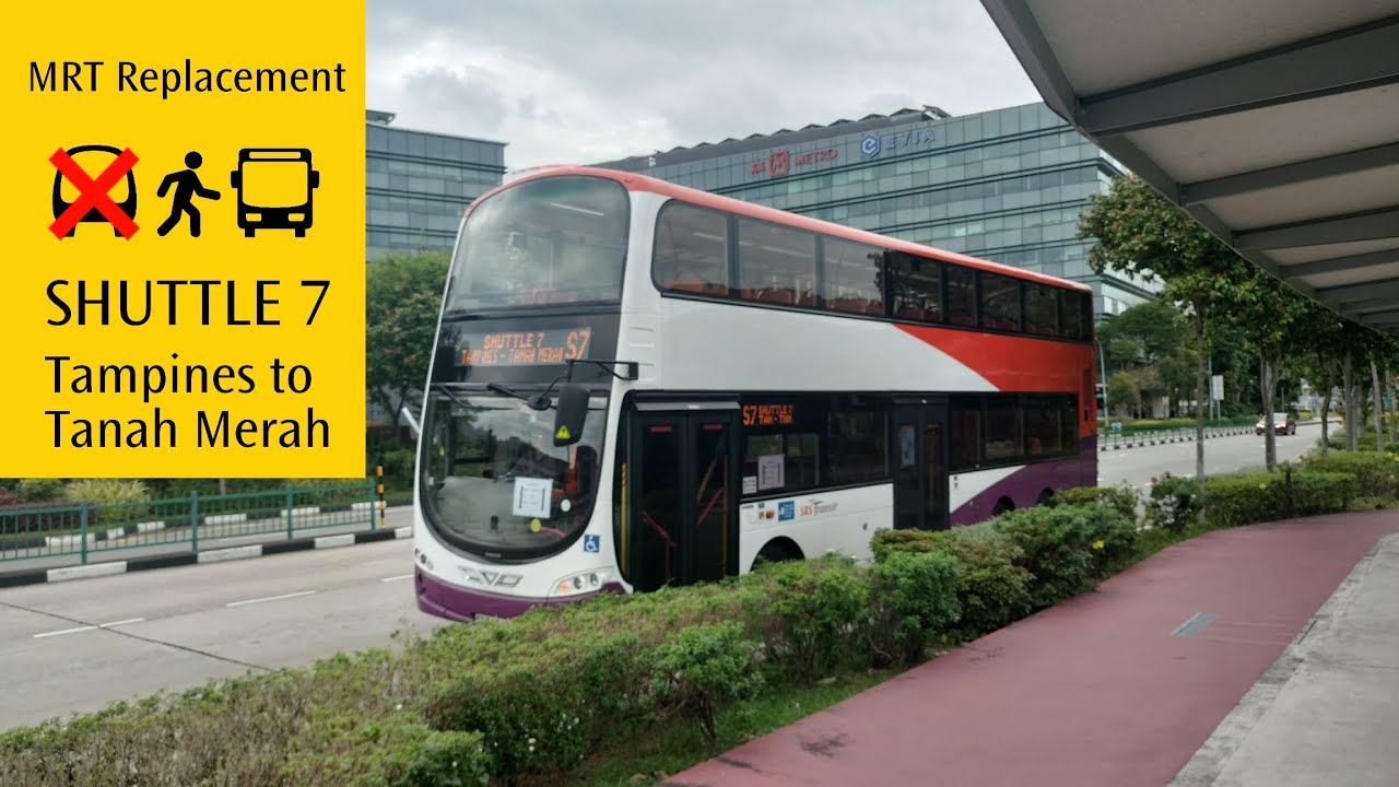 SBS3849A on MRT Replacement Shuttle 7 (Day 3 of East Coast Integrated ...
