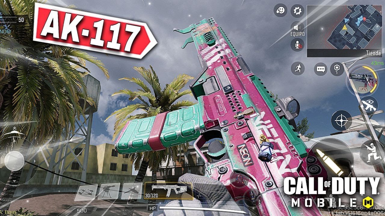 ESTA AK 117 ES BRUTAL! TIENES QUE USARLA 😳 | Mejor Clase | Cod Mobile - YouTube