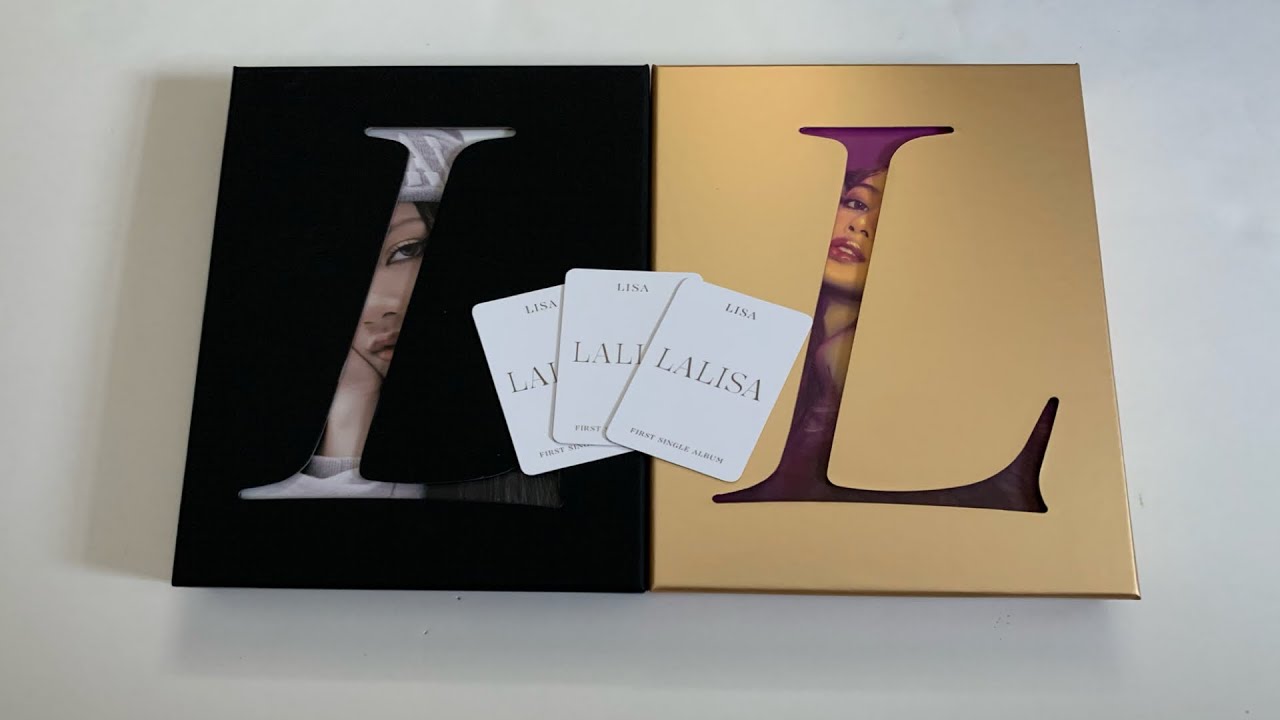 Unboxing Lisa’s first single album ~LALISA~ - YouTube