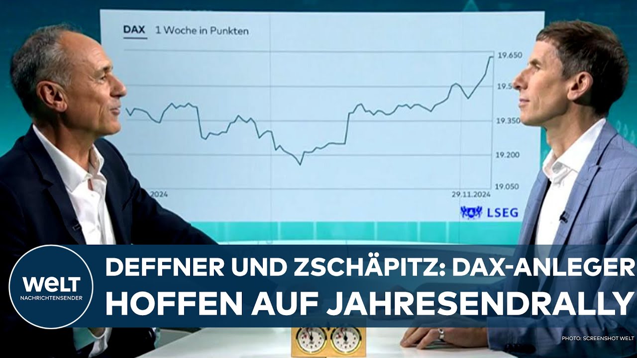 DEFFNER UND ZSCHÄPITZ: Dax-Anleger hoffen auf Jahresendrally - YouTube