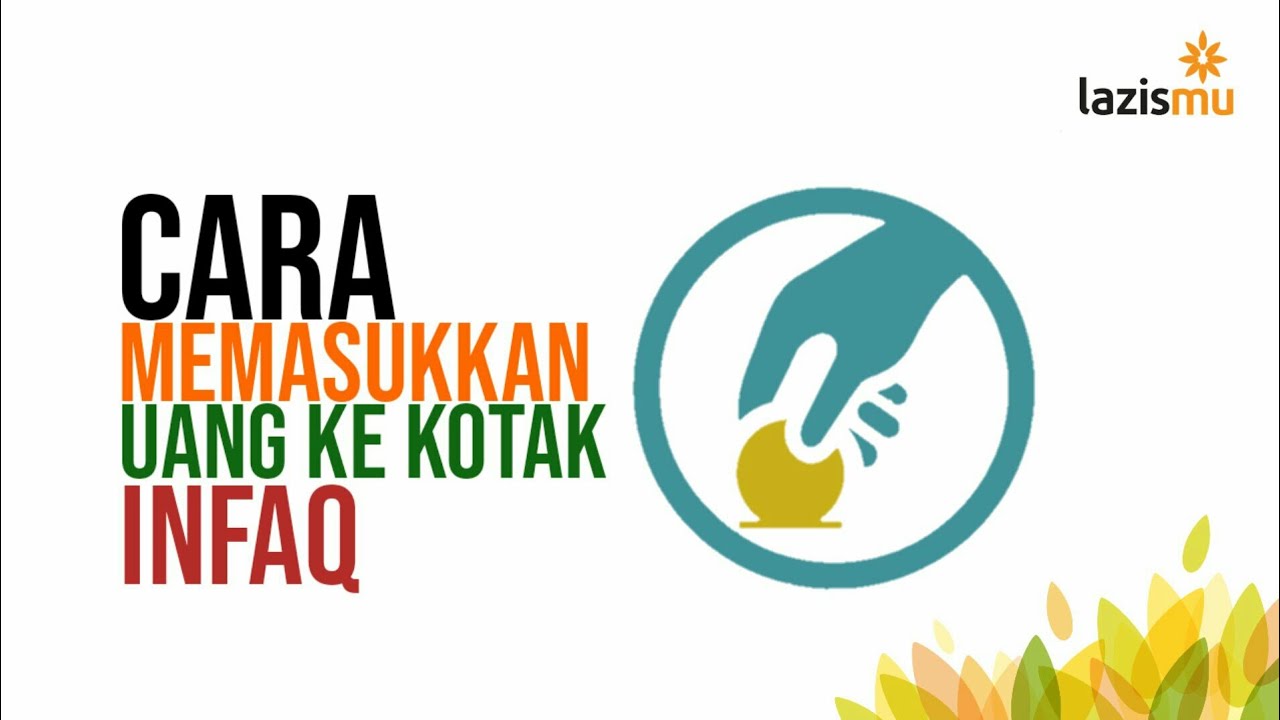 Cara memasukkan uang ke kaleng/kotak infaq - YouTube