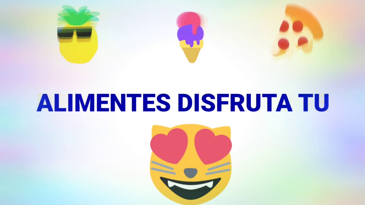 Amor buen provecho ya es hora de almorzar - YouTube