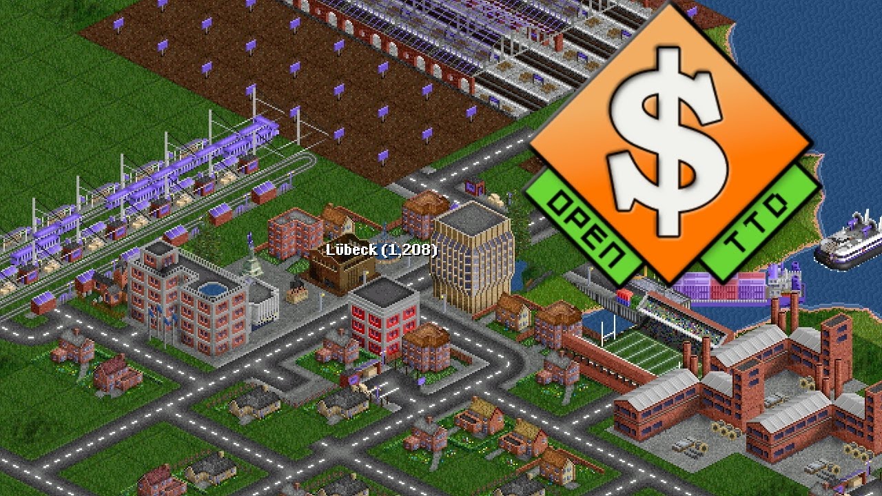 OpenTTD Longplay 04 - Road Vehicles Nightmare - YouTube