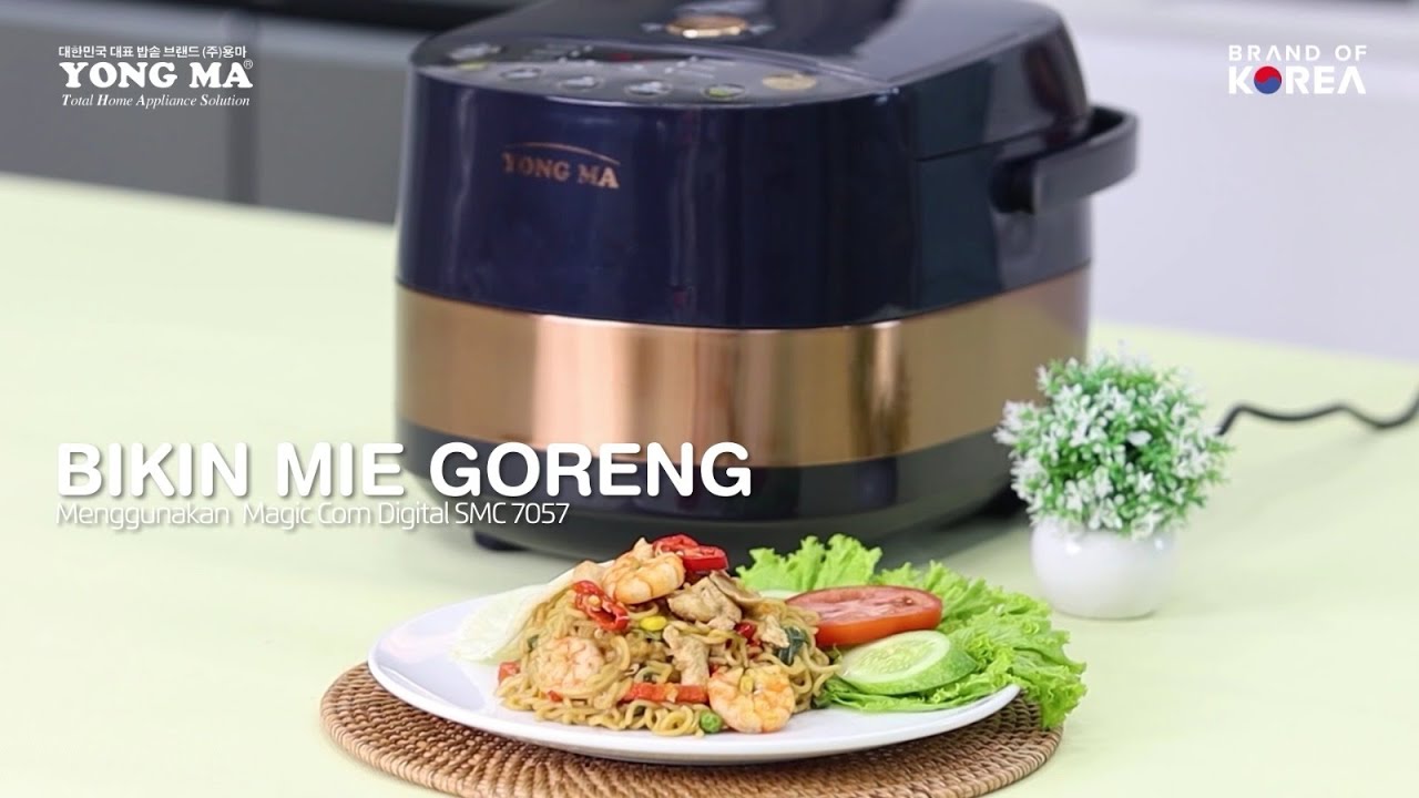 Resep Mie Goreng Simple pakai Magic Com Digital SMC7057 - YouTube