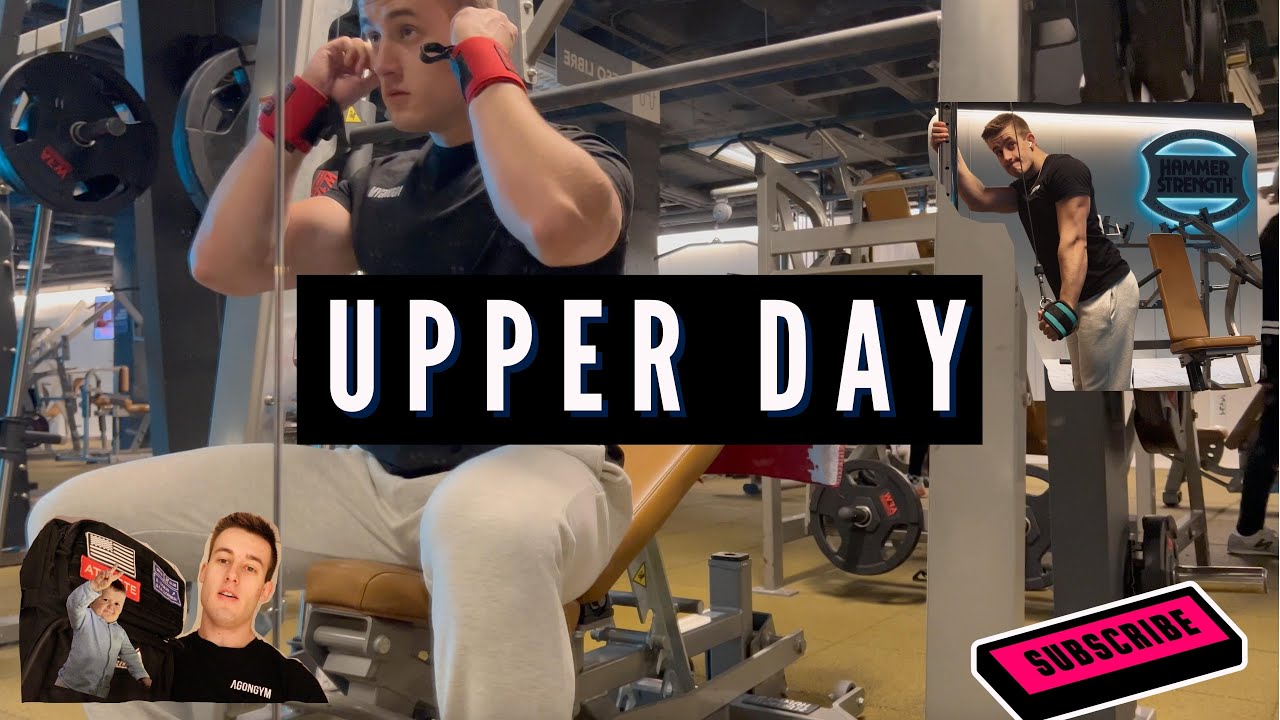 UPPER DAY en el NUEVO GYM - YouTube