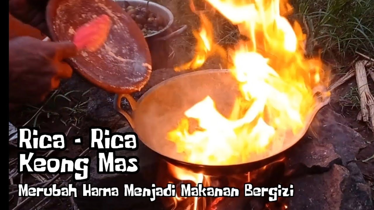 MERUBAH HAMA MENJADI MAKANAN BERGIZI || RICA RICA KEONG MAS || Natural ...