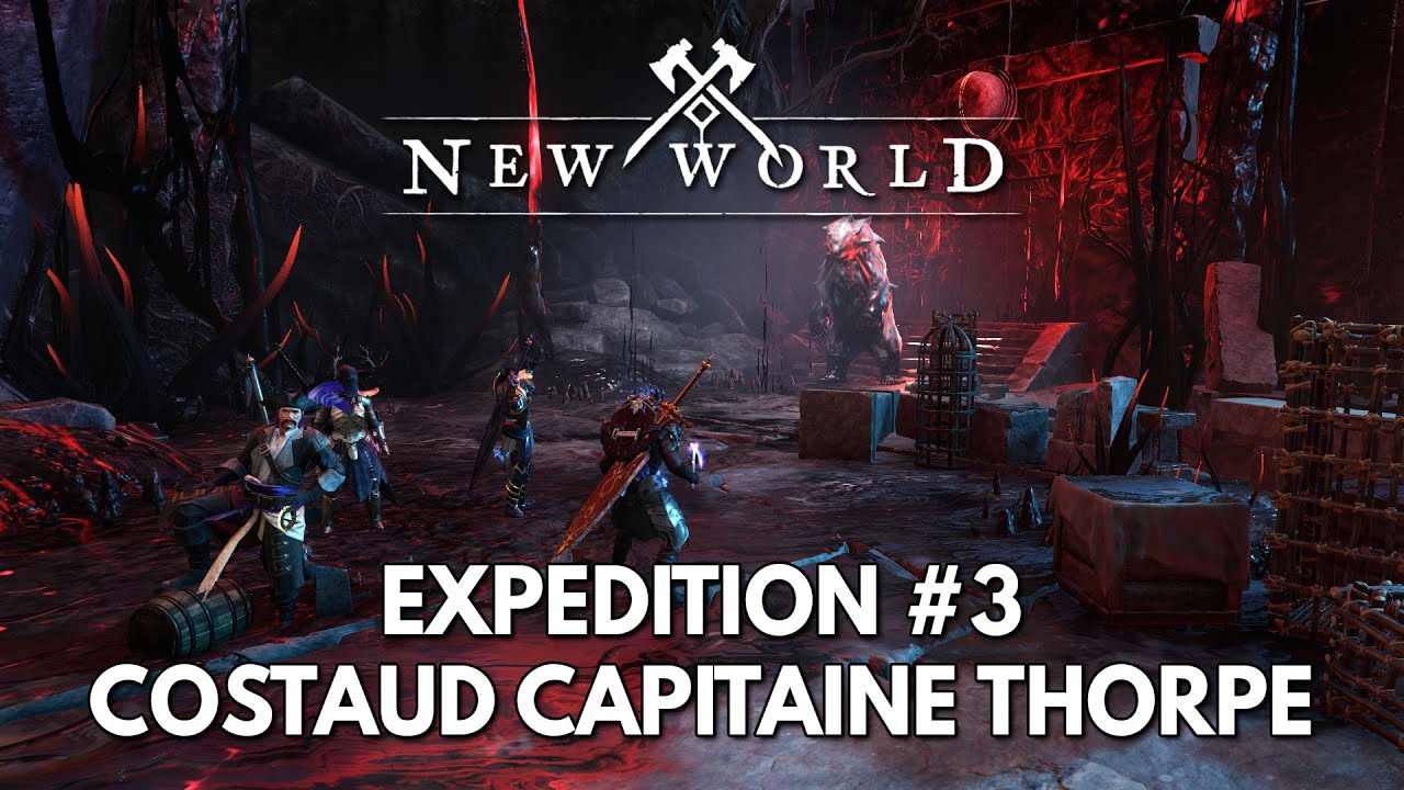 New World Gameplay FR : Expedition #3 Les Profondeurs, Costaud le ...
