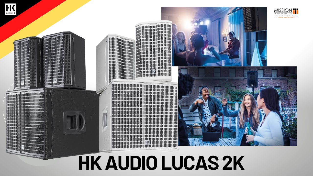 HK AUDIO LUCAS 2K White Edition - YouTube