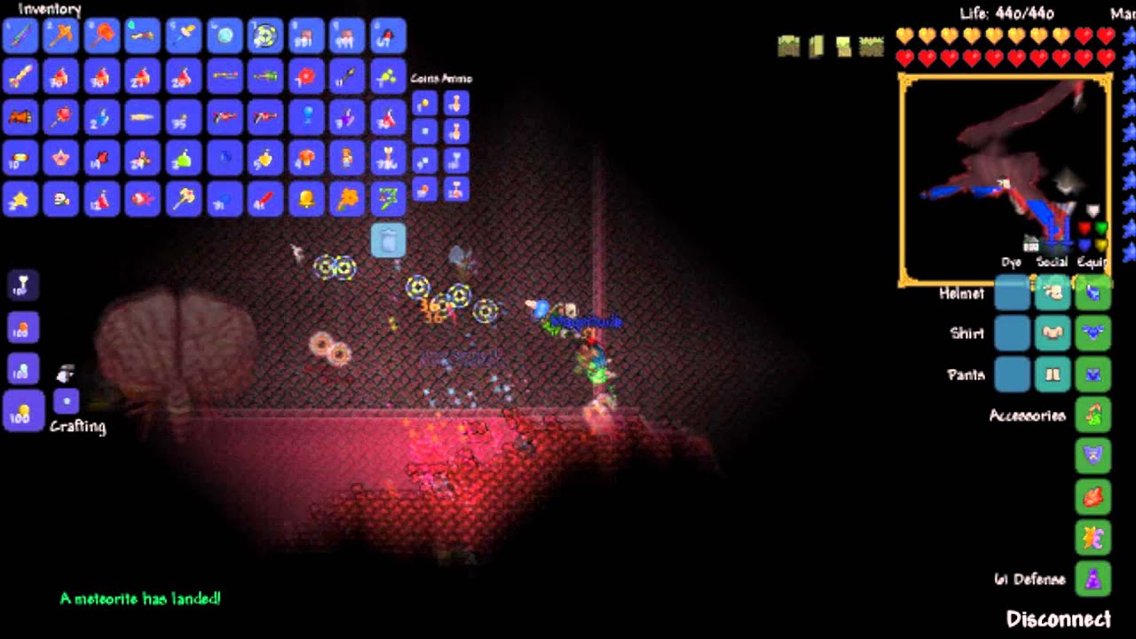 Terraria's Bosses - Brain of Cthulhu - YouTube