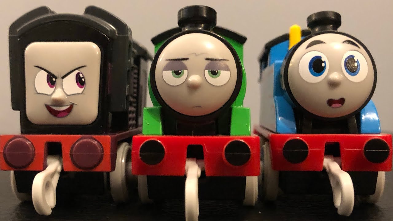 All engines go Thomas, Percy and Diesel push along sets - YouTube