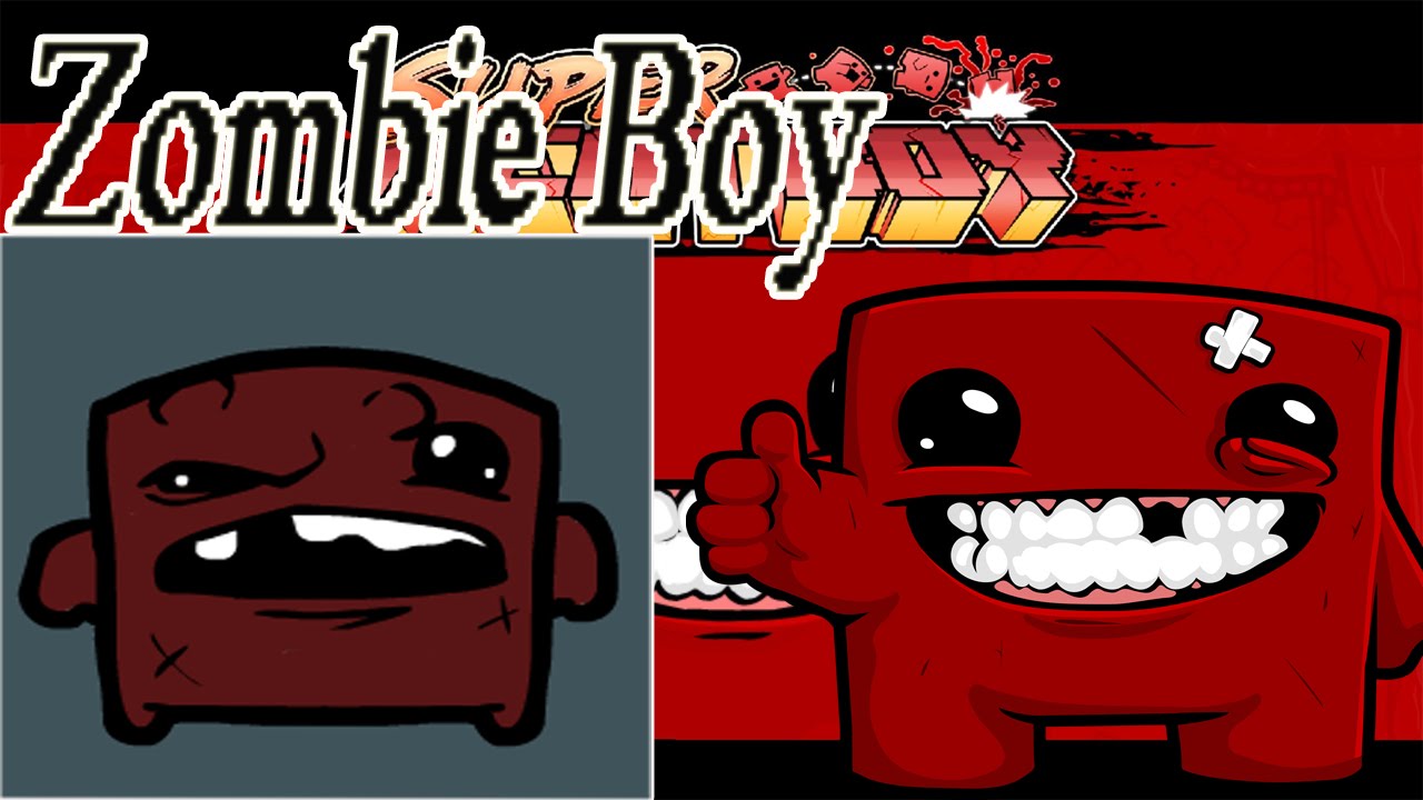 Super Meat Boy - Zombie Boy - No Death run - YouTube