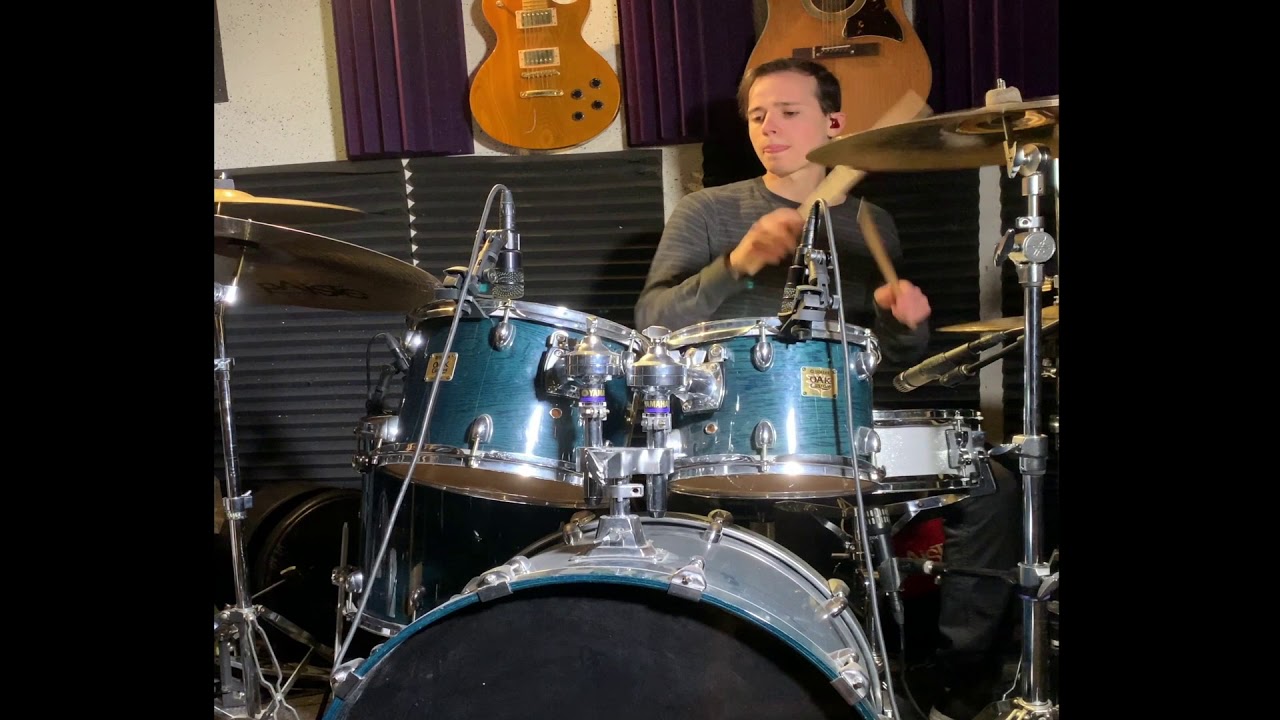 R. City Locked Away Featuring Adam Levine - Mini60 Second Drum Cover ...