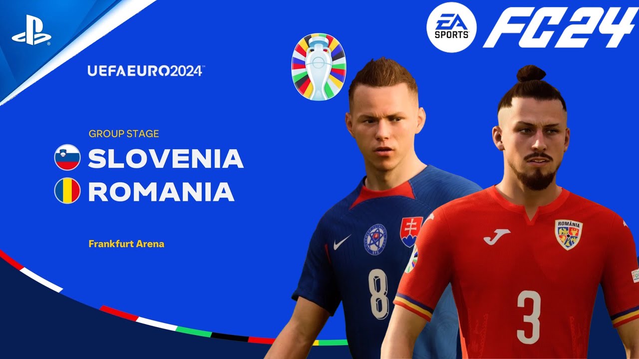 FC 24 - Slovakia vs Romania - UEFA EURO 2024 Group Stage | 4K - YouTube