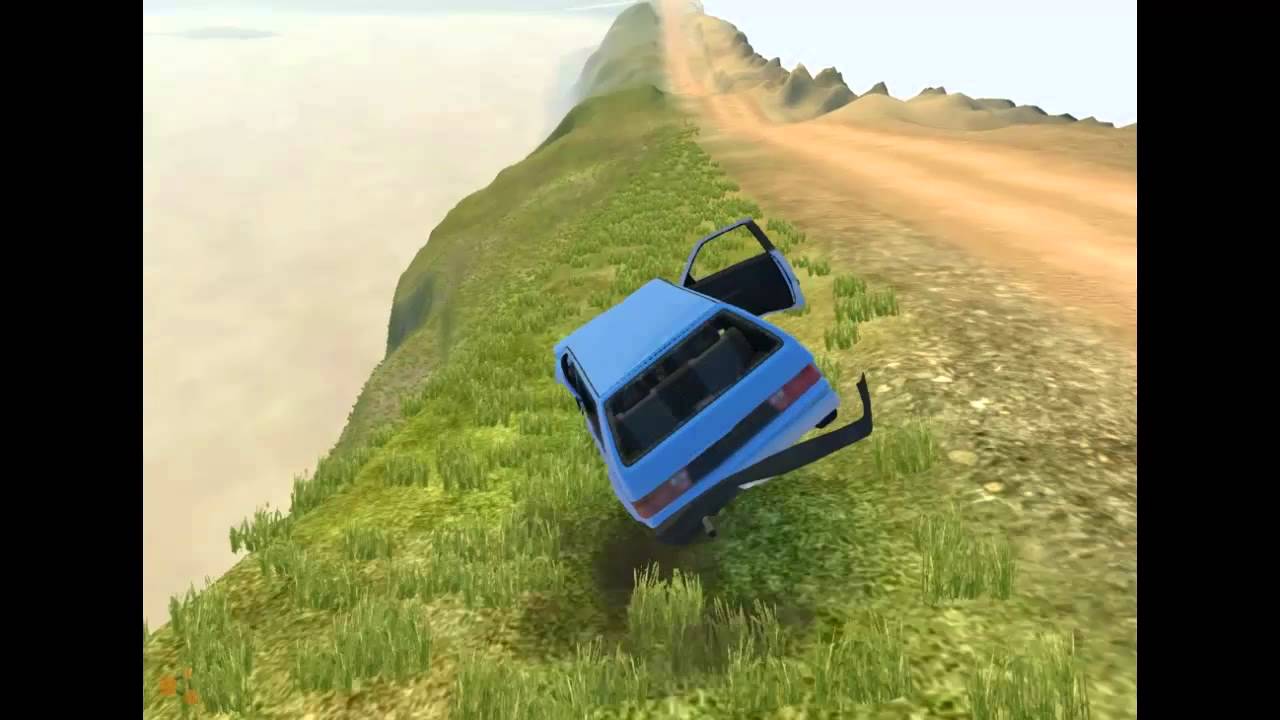BeamNG Drive- Epic car crash! - YouTube