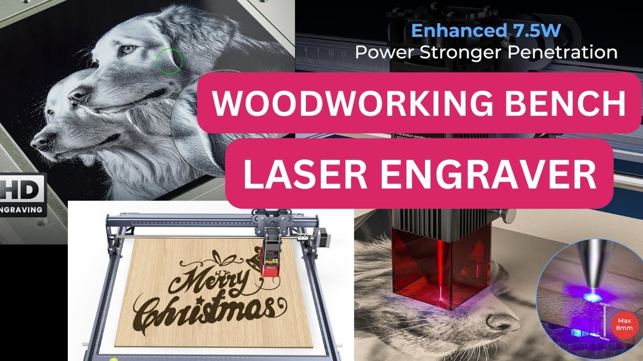 WOODWORKING BENCH - 5 Laser Engraver Machines, Woodworking # ...