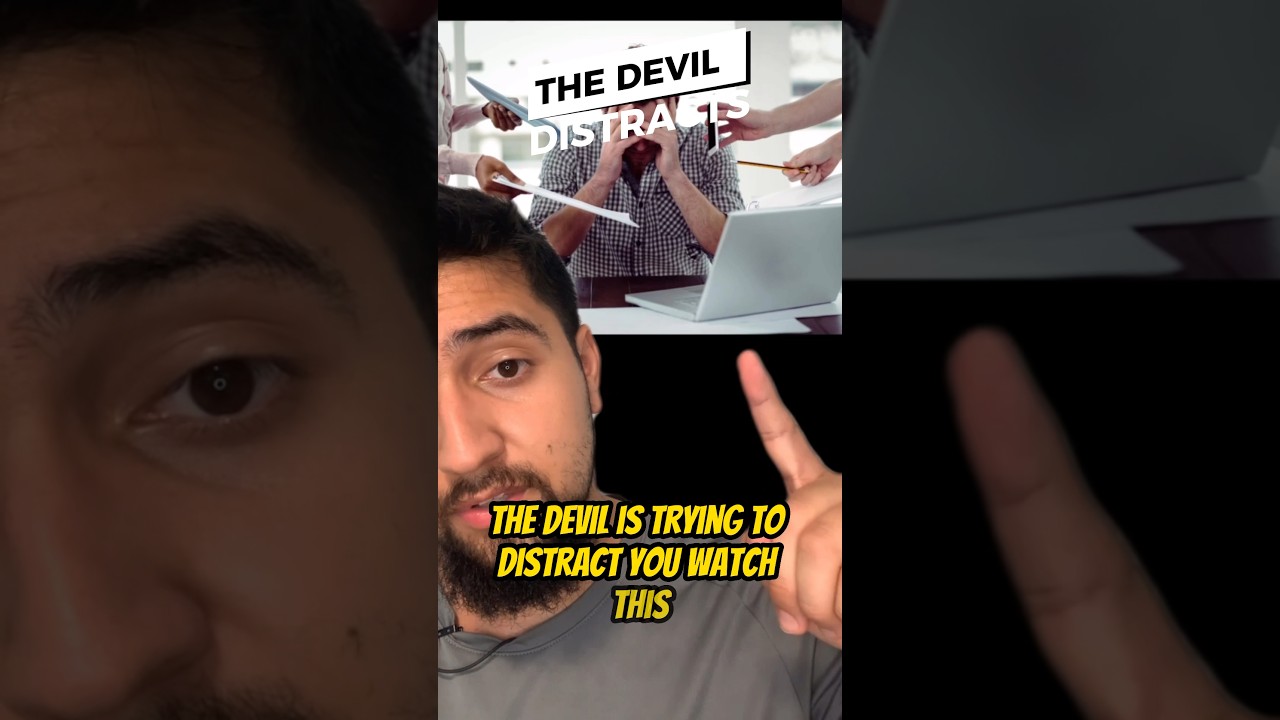 The Devil Is Distracting You‼️🤯😱 #devil #distraction #god #jesus # ...