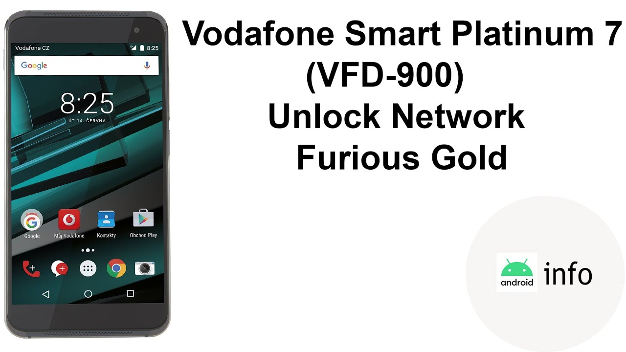 Vodafone Smart Platinum 7 (VFD-900) | Unlock Network | Furious Gold ...