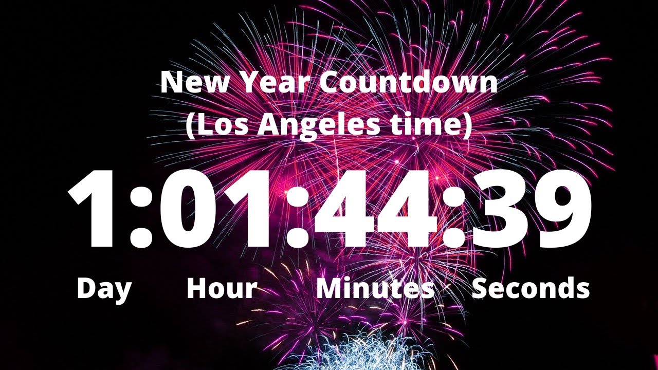 New Year Countdown (Los Angeles time) - YouTube