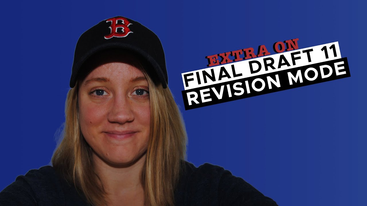 Extra On Final Draft 11 Revision Mode - YouTube