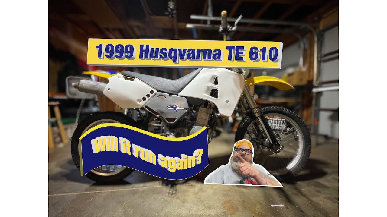 Husqvarna TE610 Will it run again? - YouTube