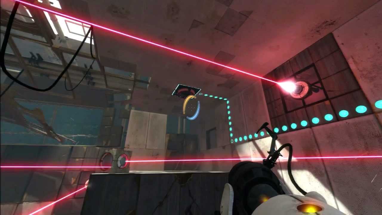 Portal 2 - Gameplay (Complete solution) | Directing The Laserbeams The ...