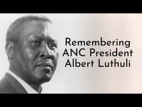 Eight remarkable facts about Albert Luthuli - YouTube