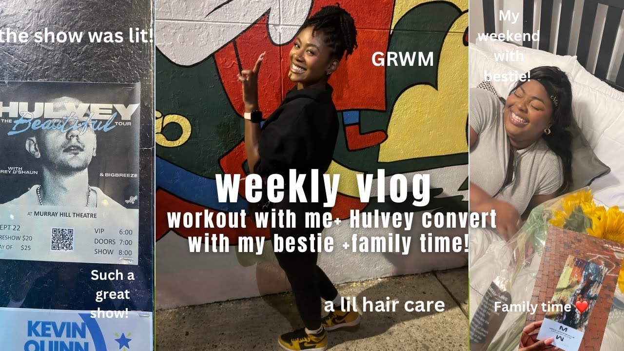 WEEKLY VLOG: Hulvey Concert w Bestie + Family Time+ Publix Run/Gym ...