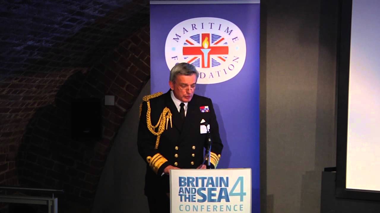 Vice Admiral Sir Philip Jones KCB at the Britain and the Sea 4 ...