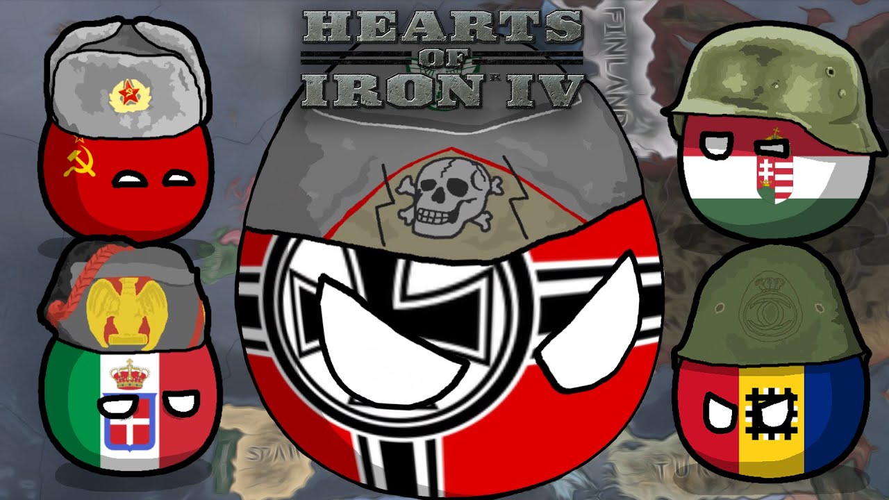 HOI4 PvP, but without braincells - YouTube