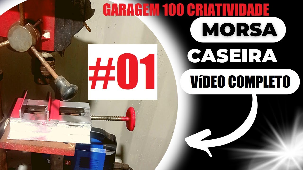 🇧🇷 Projeto fabricação morsa caseira rápido e fácil de custo baixo ...