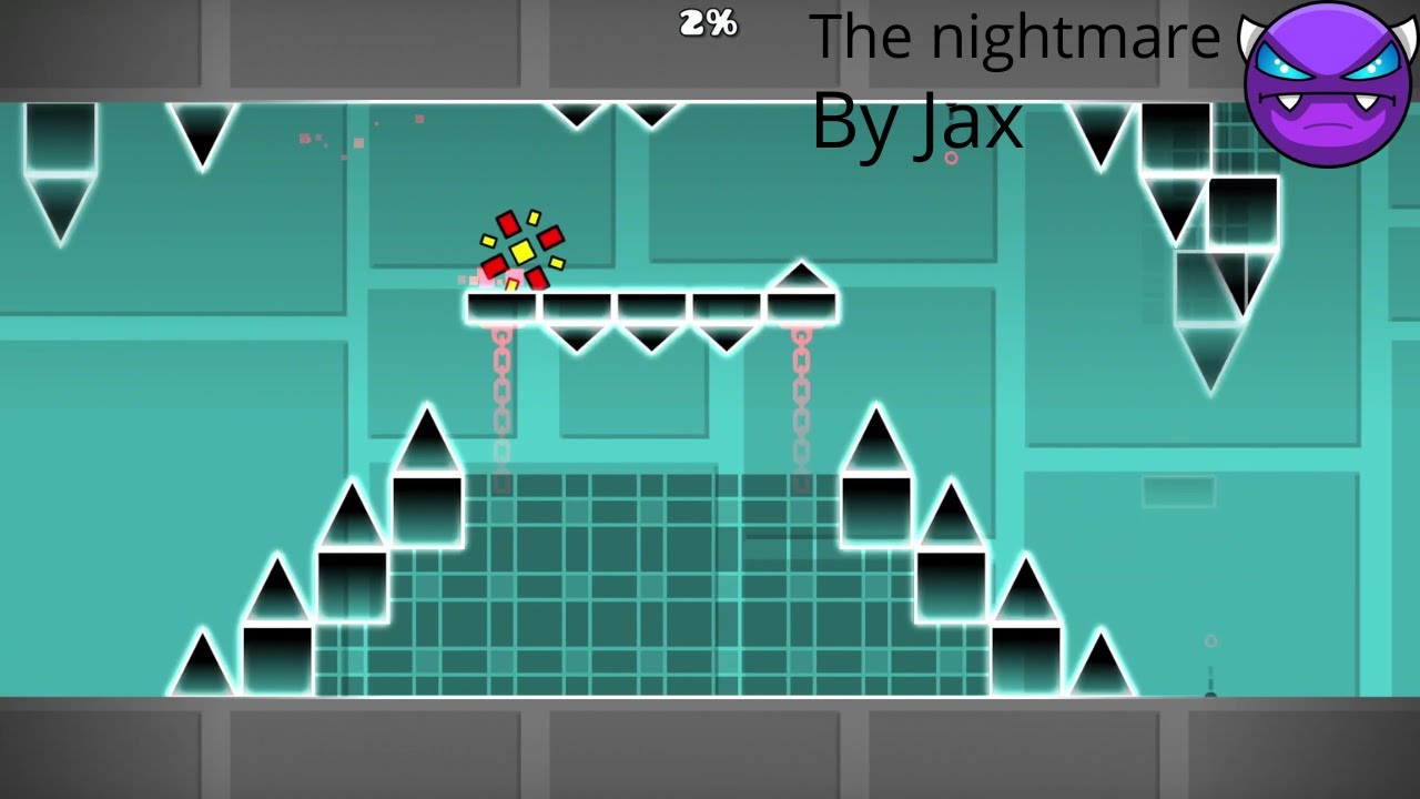 The nightmare By Jax Geometry Dash - YouTube