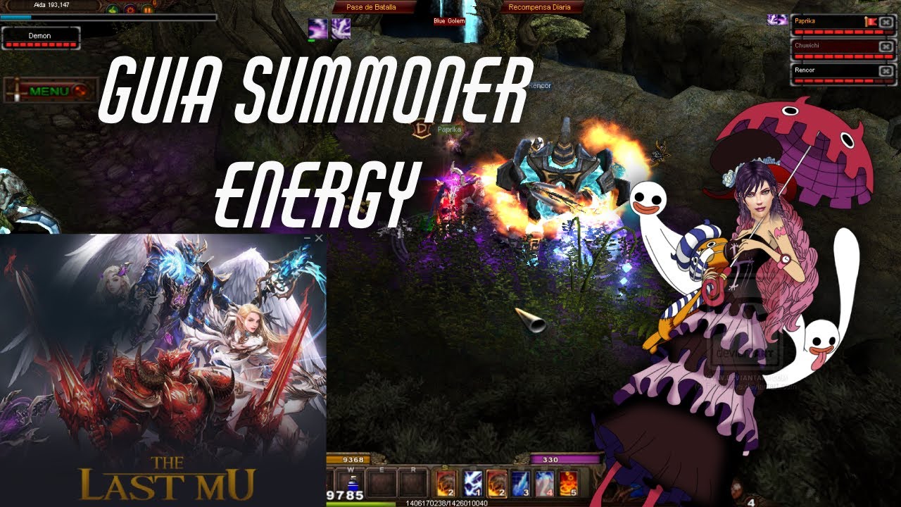 Mu Online / Guía Básica Summoner lvl 1-400 / LaMus - YouTube