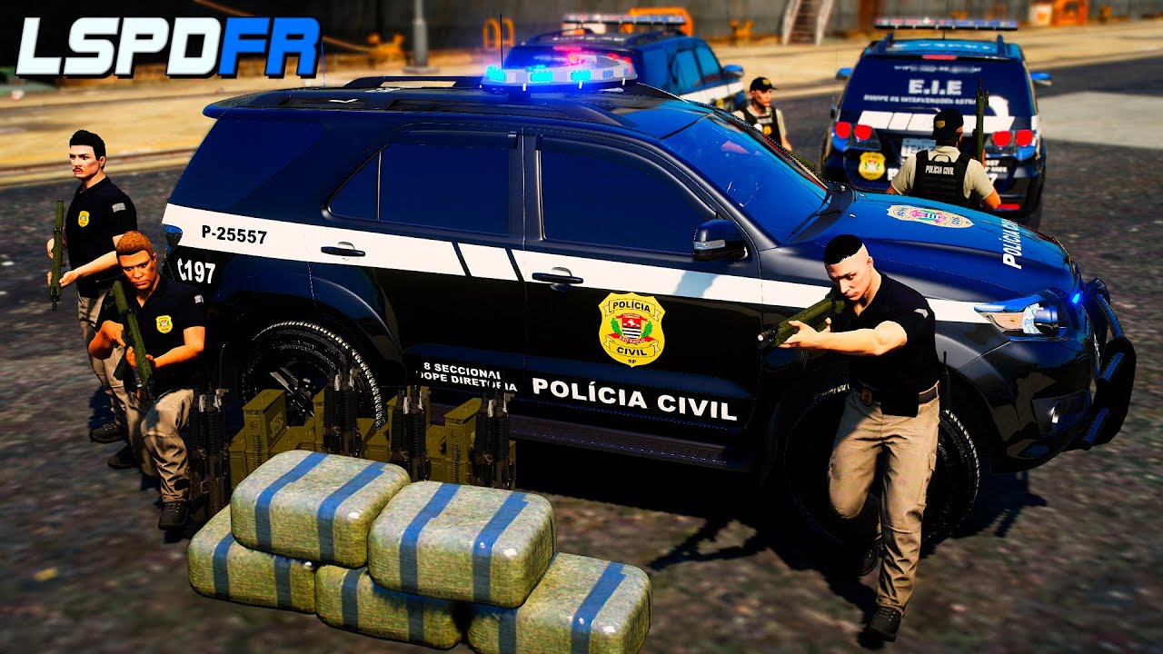 POLÍCIA CIVIL | E.I.E EQUIPE de INTERVENÇÕES ESTRATÉGICAS | GTA 5 - YouTube