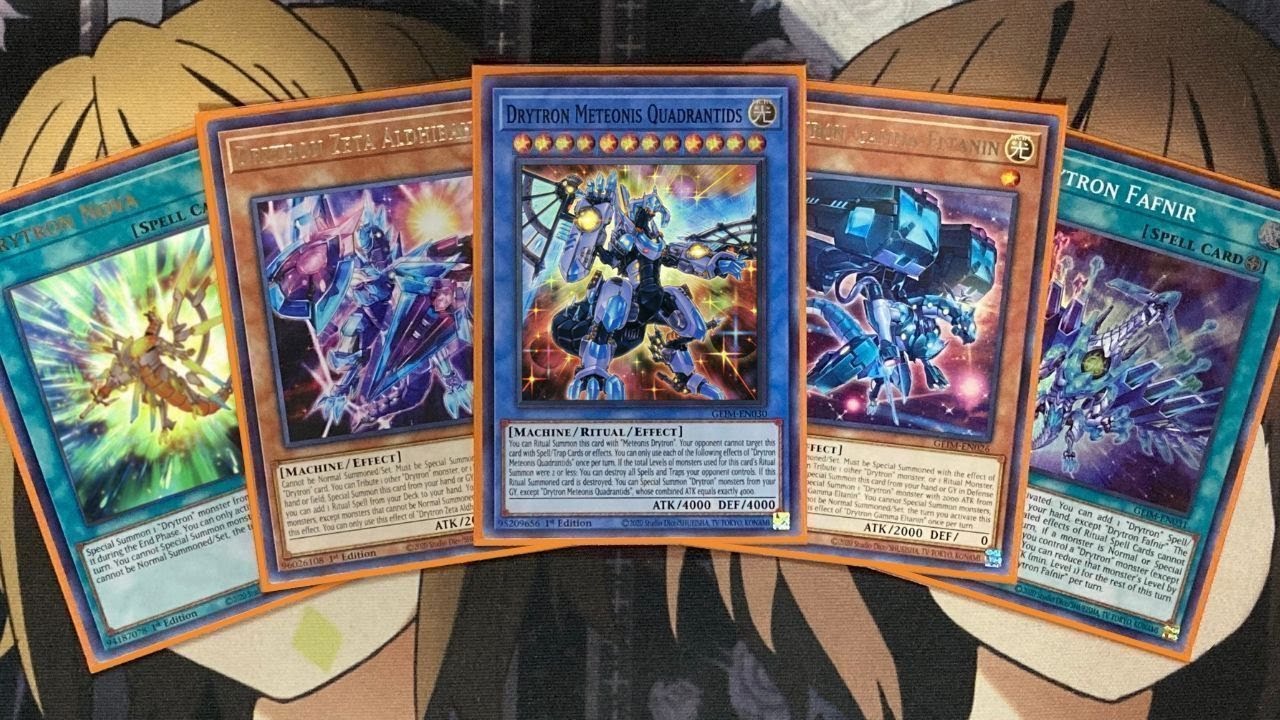 My Drytron Yugioh Deck Profile for December 2020 - YouTube