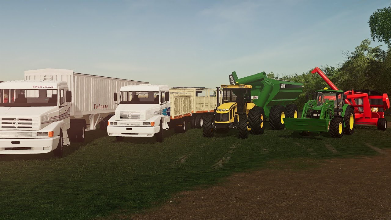 FARMING SIMULATOR 19 - FS19-DIRECTO #66 VENDIENDO CEREALES - CENKA FARM ...