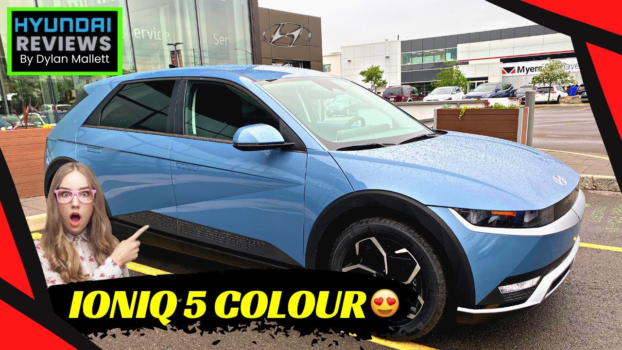 Hyundai Ioniq 5 Lucid Blue - YouTube