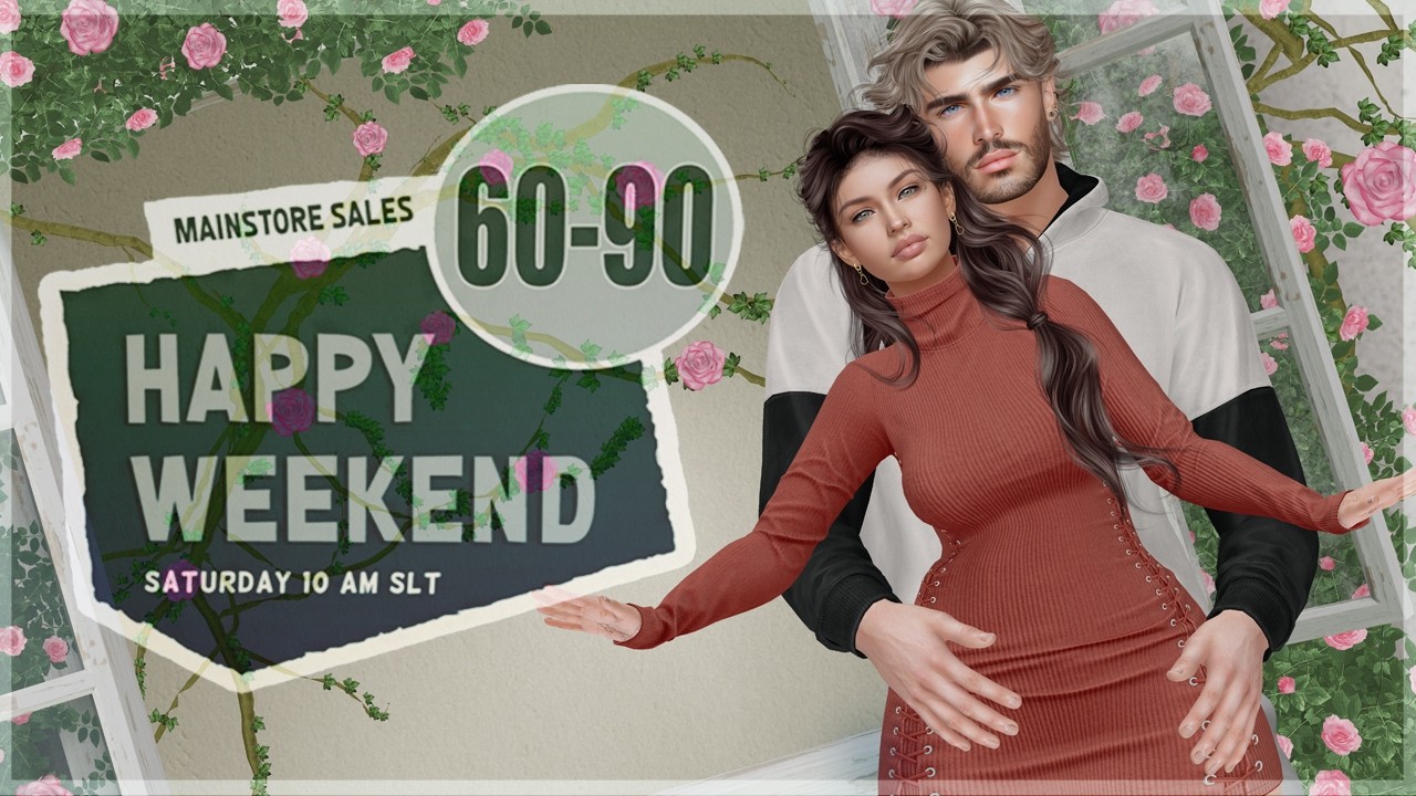60-90L HAPPY WEEKEND SALE 03/07/2026 - Second Life - YouTube