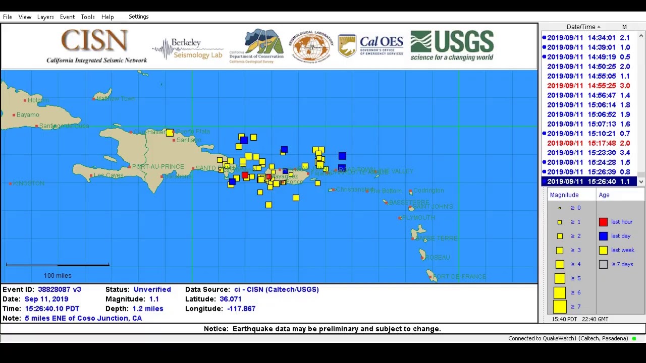 Real-Time Earthquakes Worldwide 24/7 LIVE Live Stream - YouTube