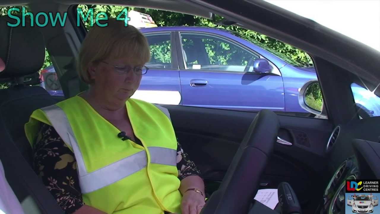 Driving Test - Show me Q4 How would you check the parking brake? - YouTube