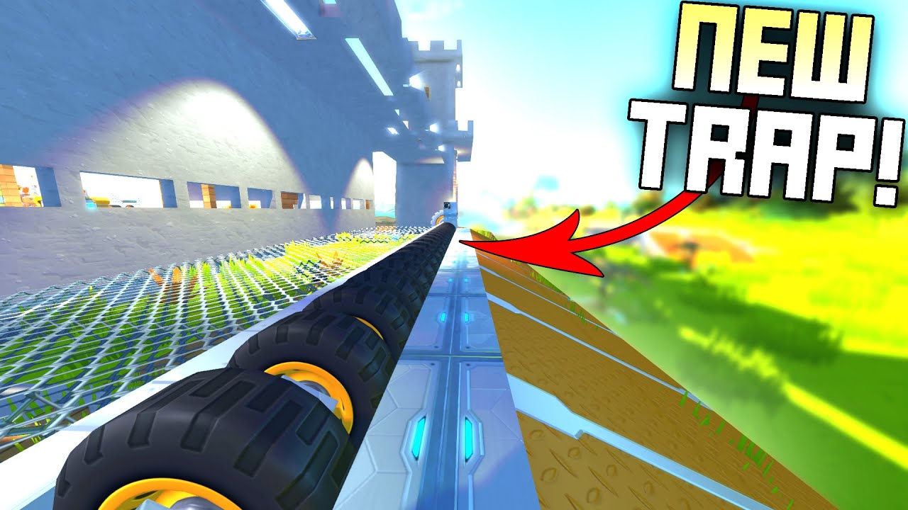 New Base Defense Mechanism is like an INVISIBLE WALL! - Scrap Mechanic ...