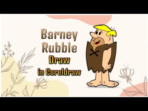 How to Draw Barney Rubble Cartoon from The Flintstones Series|How to ...